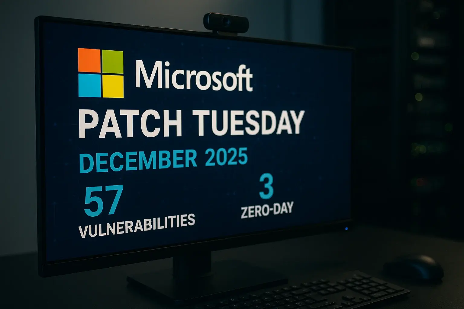 Microsoft Patch Tuesday December 2025: 57 Vulnerabilities, 3 Zero‑Days
